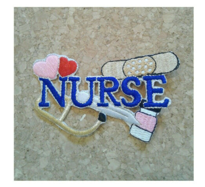 Nurse - Medical - Student - Nursing - Pediatric - Embroidered Iron On ...
