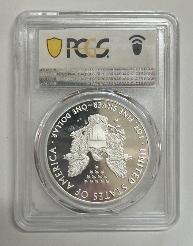 2020-W PCGS PR70DCAM Privy Mark V75 $1 1ozt .999 Silver Eagle Coin | eBay