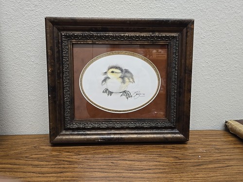 Yellow Duckling Susan Morrison #87 print framed | eBay