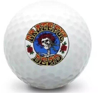 3 Dozen Grateful Dead Roses Bridgestone XS Golf Balls Brand New No Box ...
