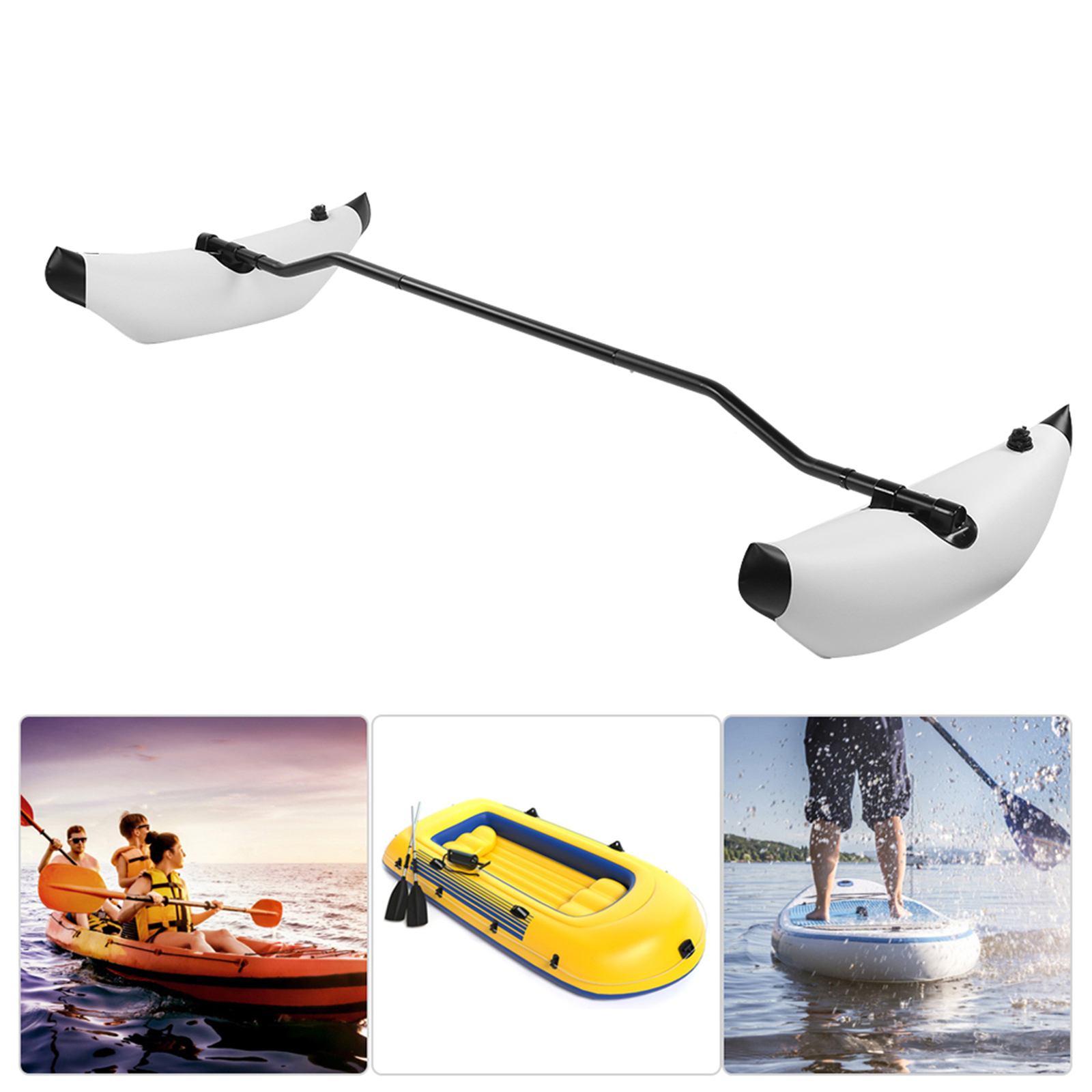 Inflatable Kayak Outrigger Stabilizer Inflatable Outrigger Float PVC ...