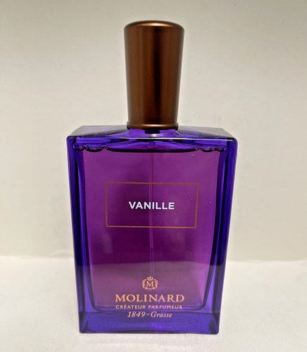 MOLINARD - VANILLE - VAPORISATEUR 75 ML EAU DE PARFUM - NEUF | eBay