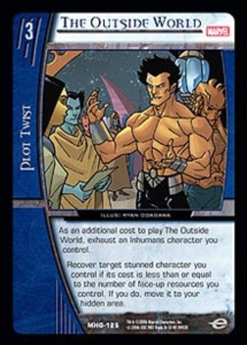 VS System: The Outside World - Foil [Played] Marvel Heralds of Galactus ...