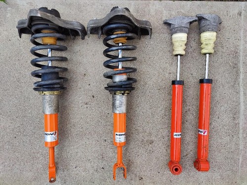 2002-2008 Audi A4 FWD & Quattro Orange Koni STR.T Coil Over Struts ...