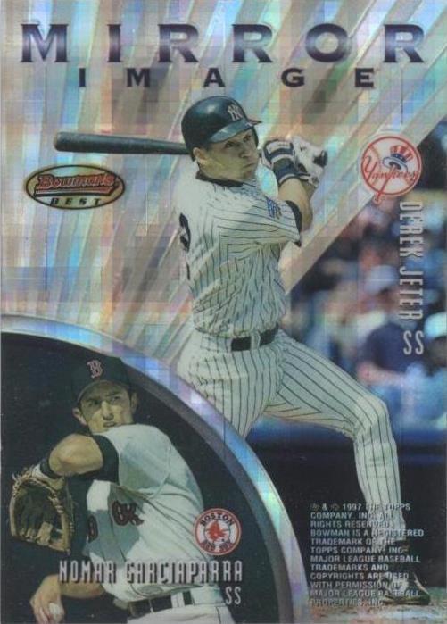 1997 Bowman's Best - Mirror Image Derek Jeter, Barry Larkin, Nomar ...