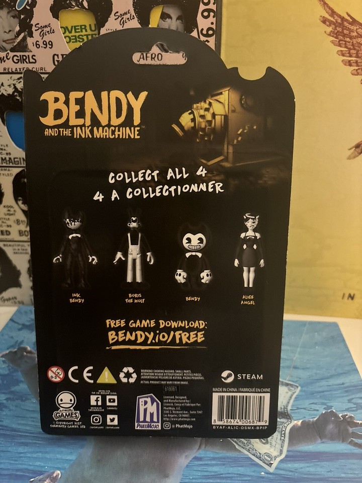 Bendy and the Ink Machine Series 1 Goth Action Figure Alice Angel New ...