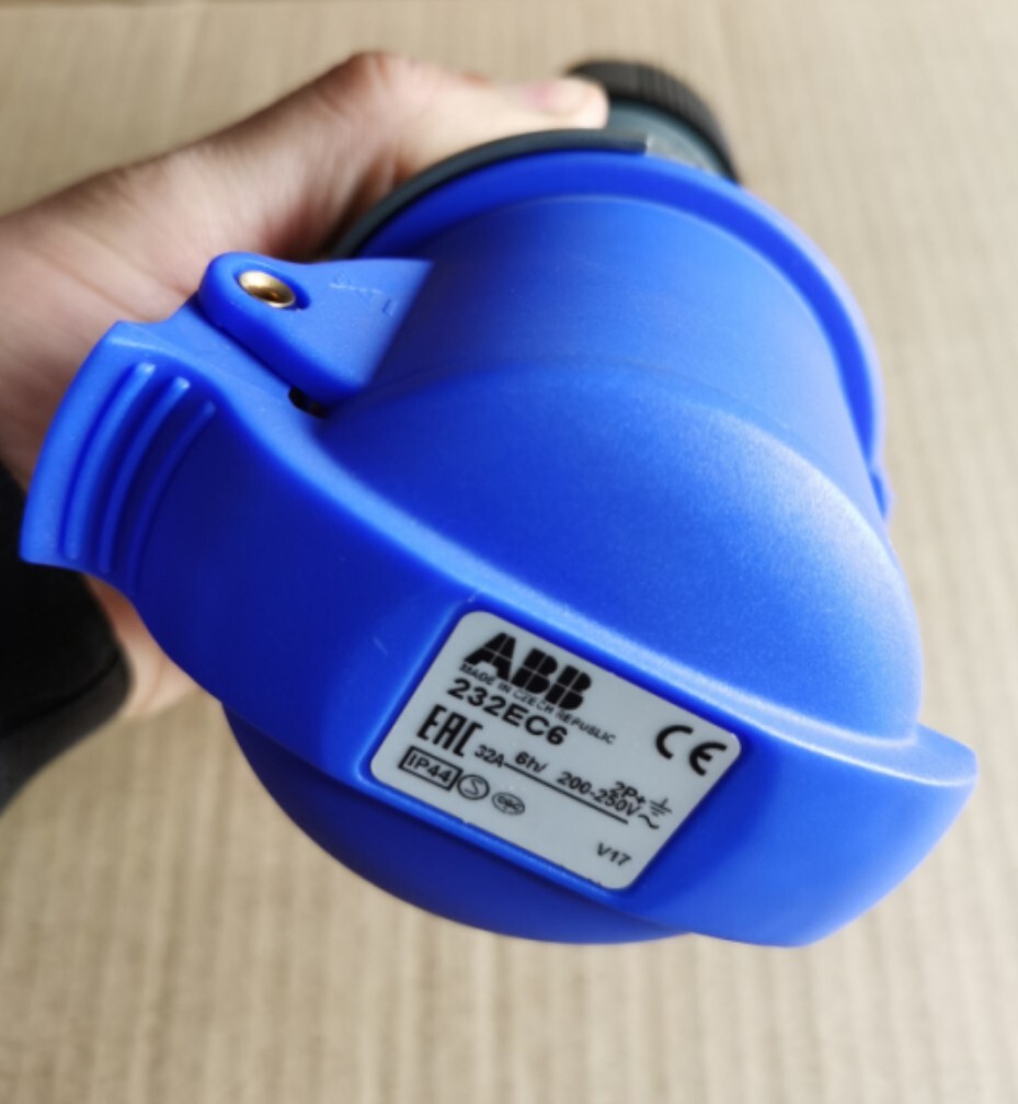 ABB Industrial Plug Socket 232EC6 32A 200-50V IP44 | eBay