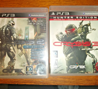 ~ Crysis 2 & Crysis 3 Video games - PS3 ~ | eBay