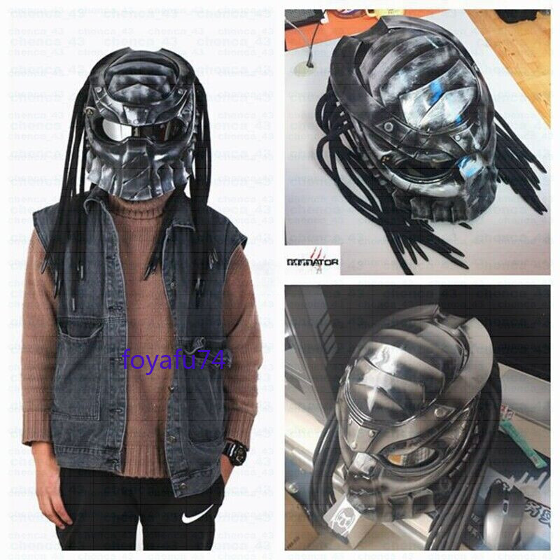 Alien Vs Predator Motorcycle Helmet