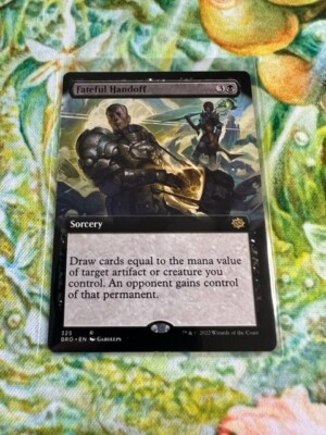 Fateful Handoff (Extended Art) MTG: The Brothers' War Pack Fresh | eBay
