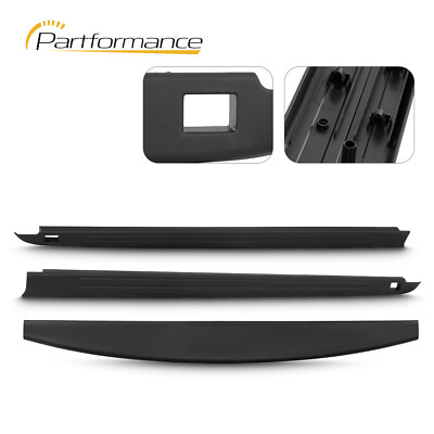 Rear Left Right Bed Rail Cap Molding Trim 3Pcs For 2019-2024 Ram1500 ...