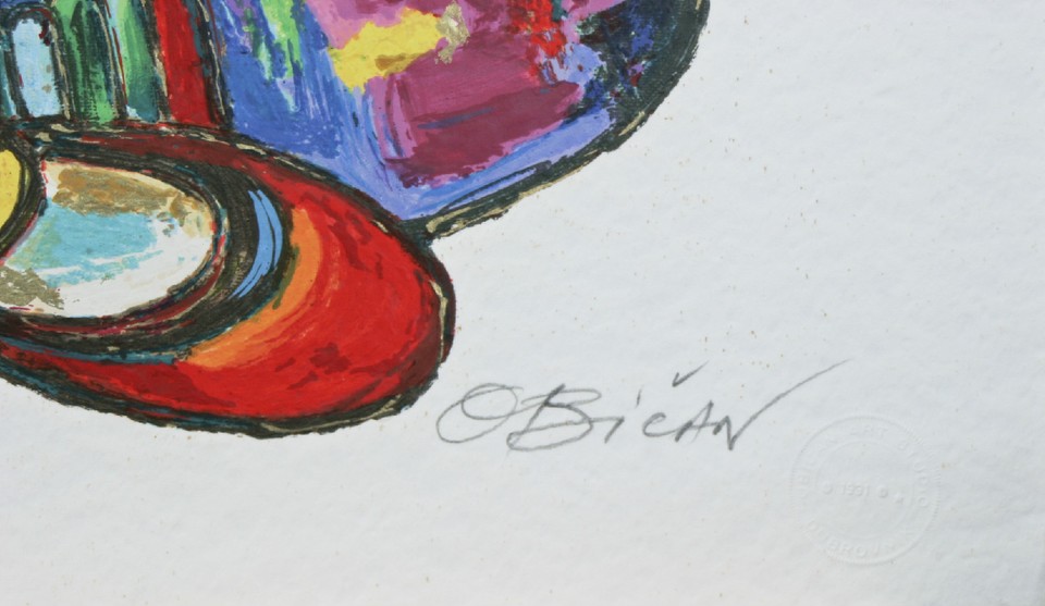 "Four Musicians" By Jovan Obican Signed Artist's Proof AP #1/50 ...