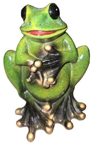 ENAMEL FROG Hand painted Door Stop Paper Weight Cast Iron 4" x 3.5" | eBay