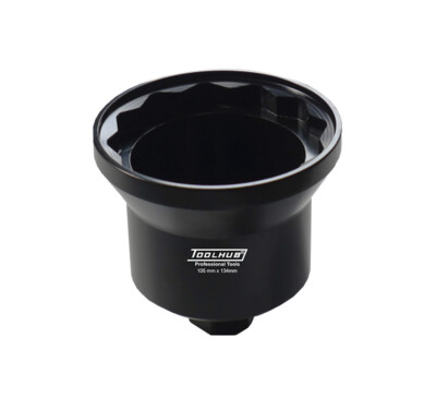 TOOLHUB 10028 Professional Hub Nut Socket 105mm 12 Point For IVECO HGV ...