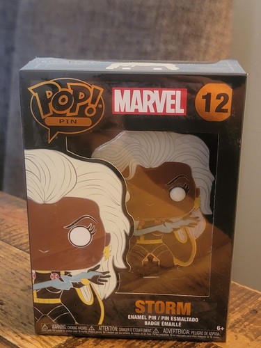Funko POP! Pin Marvel X-Men Enamel Pin with Built-in Stand 12 - Storm ...