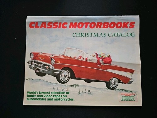 Vintage 1990 Classic Motorbooks Christmas Catalog | eBay
