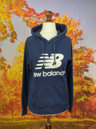 New Balance blue spell out logo Hoodie. UK men's size Small | eBay