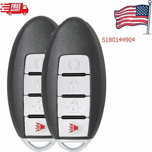 2X for Nissan Pathfinder Murano 2019-22 Remote Key Fob S180144904 ...