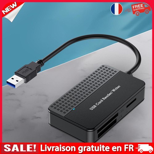 USB 3.0 Flash Card Adapter 4 in 1 5Gbps Memory Card Writer 5Gbps (USB3 ...