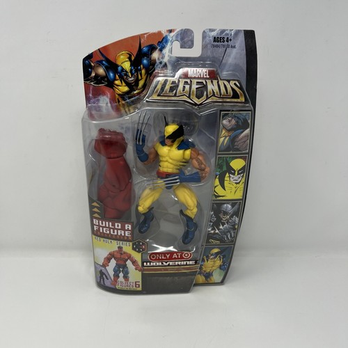 Marvel Legends Wolverine Yellow Costume Action Figure New Box Damage ...