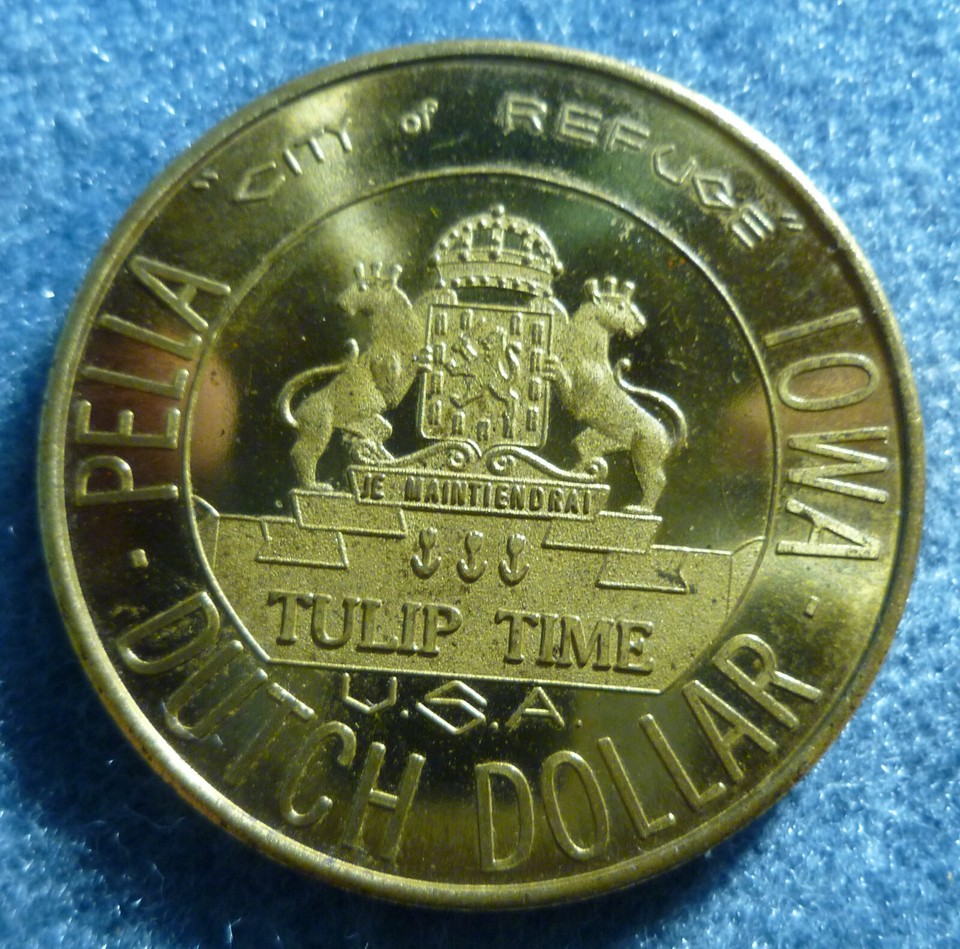 1971 Dutch Dollar Pella Iowa Queen Trish Tulip Time Festival | eBay