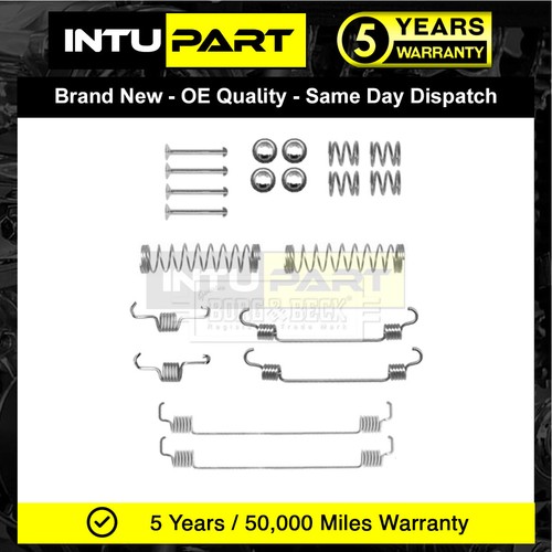 Fits Citroen C3 C2 Peugeot 208 IntuPart Rear Brake Shoes Fitting Kit ...