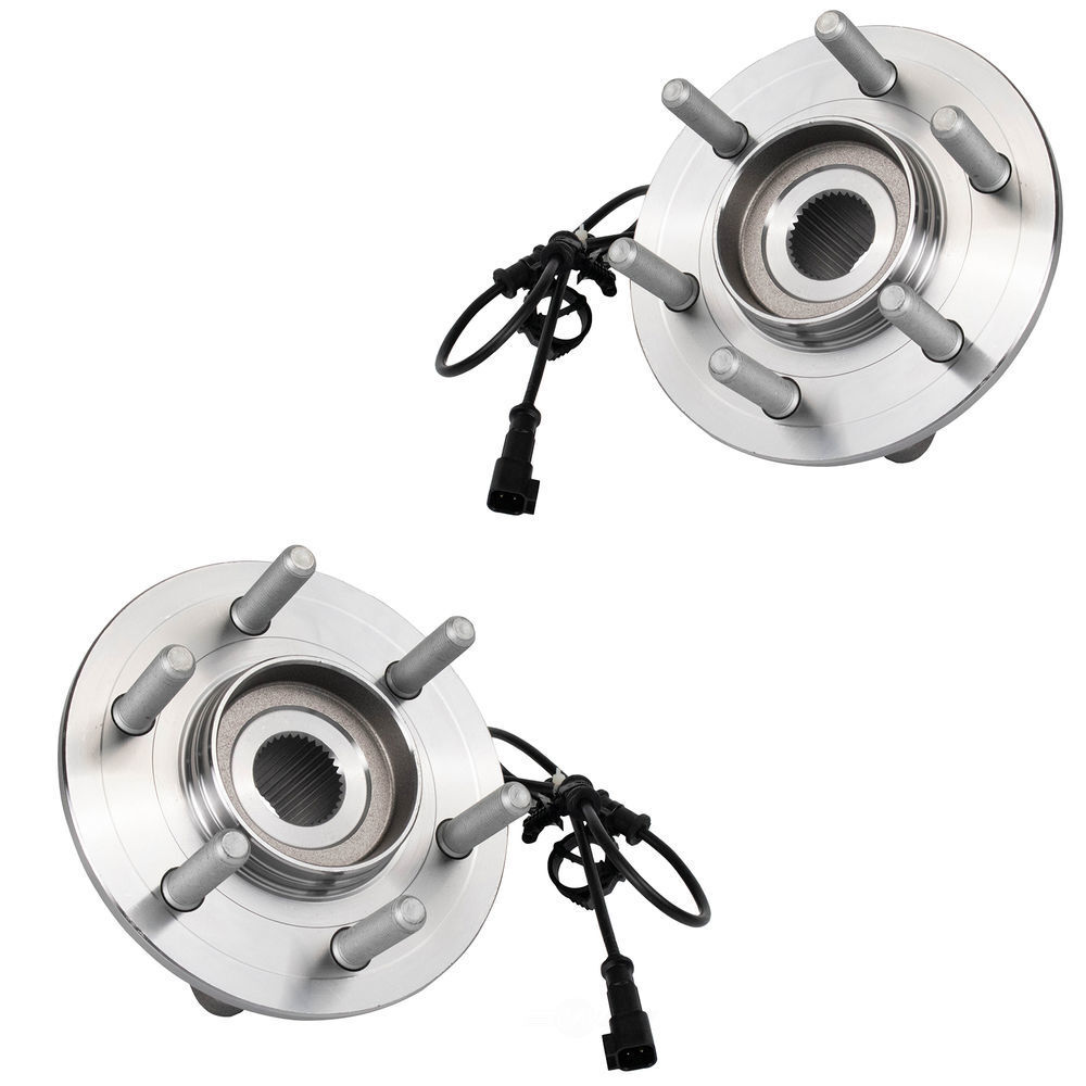 Wheel Bearing Assembly Kit-2 Piece Wheel Bearing and Hub Assembly Set ...