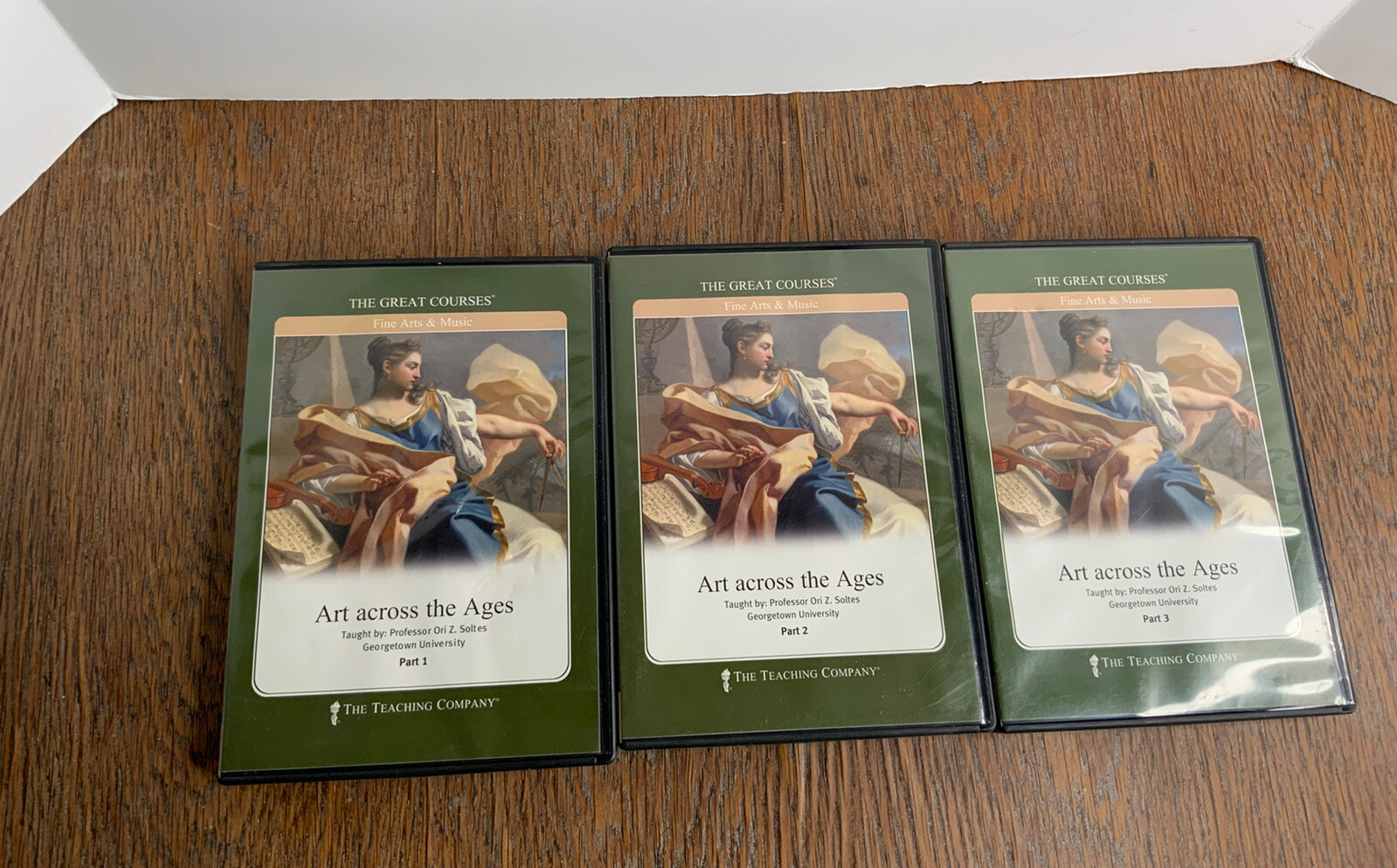 The Great Courses Art Across The Ages Part 1-3 DVD 6 Disc Set Ori Z ...