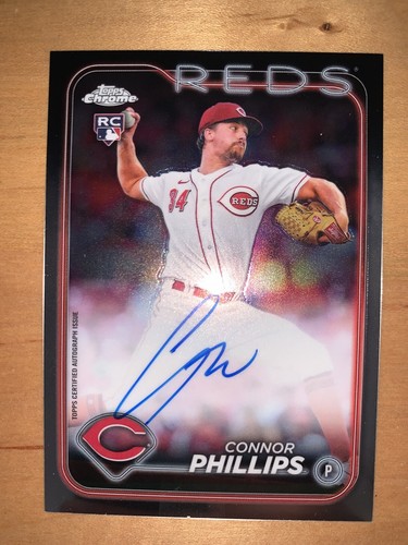 2024 Topps Chrome CONNOR PHILLIPS Rookie Auto RC #RA-CP - Cincinnati ...
