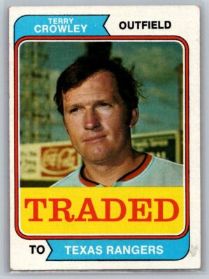 1974 Topps #648T Terry Crowley Traded (A) | eBay