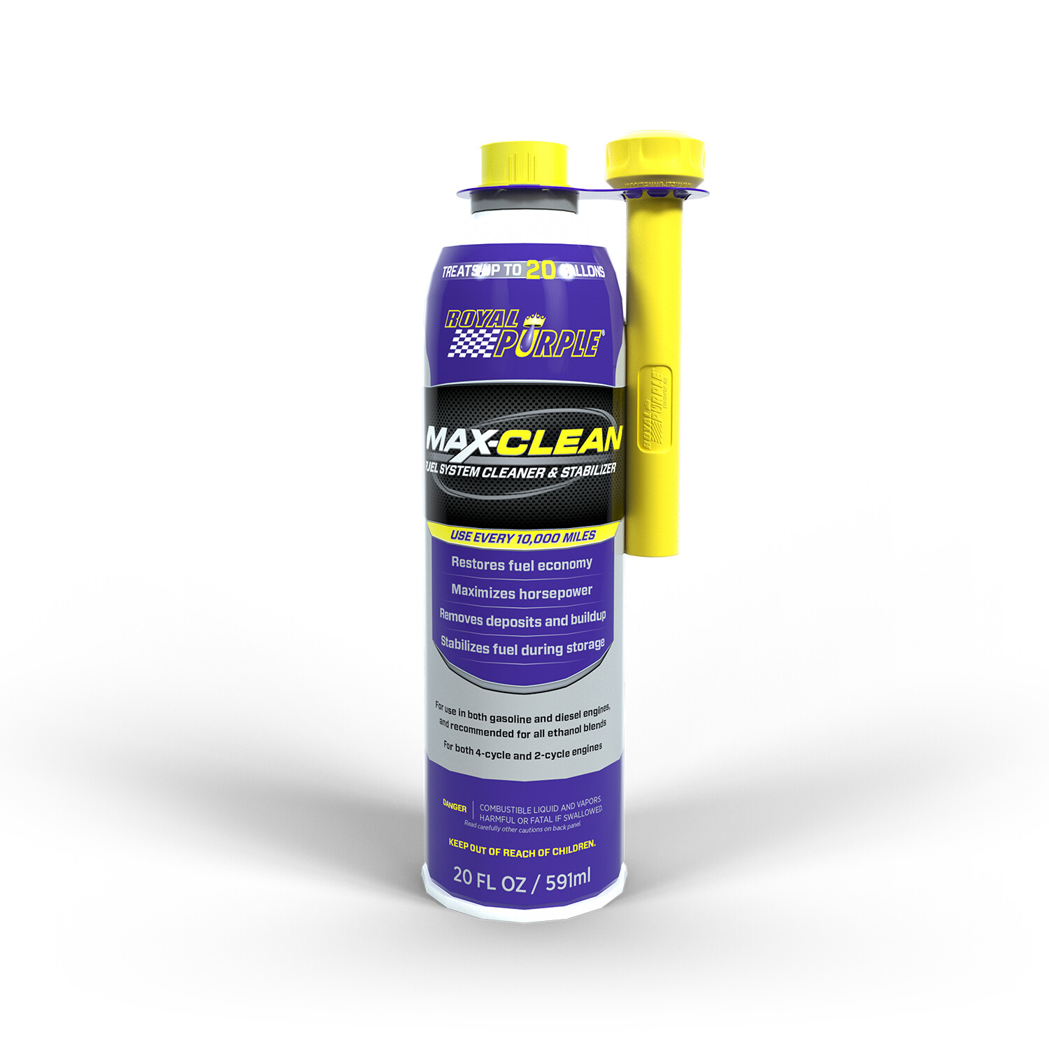 Royal Purple Max Clean Fuel System Cleaner 20oz 11722 for sale online ...