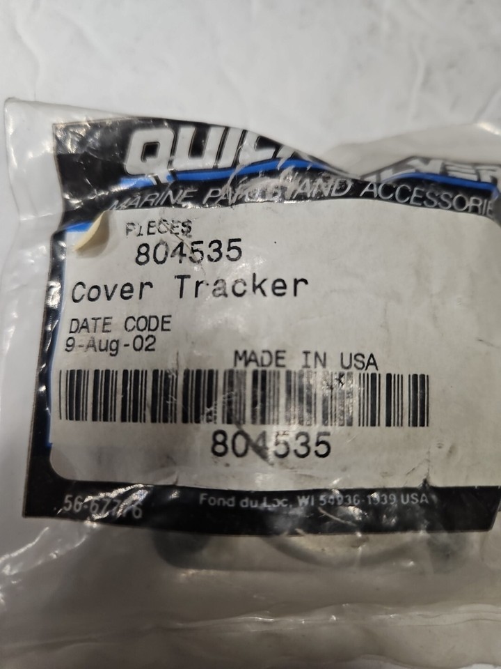 Mercury Quicksilver 804535 Tracker Cover Optimax NOS OEM MQ12 | eBay