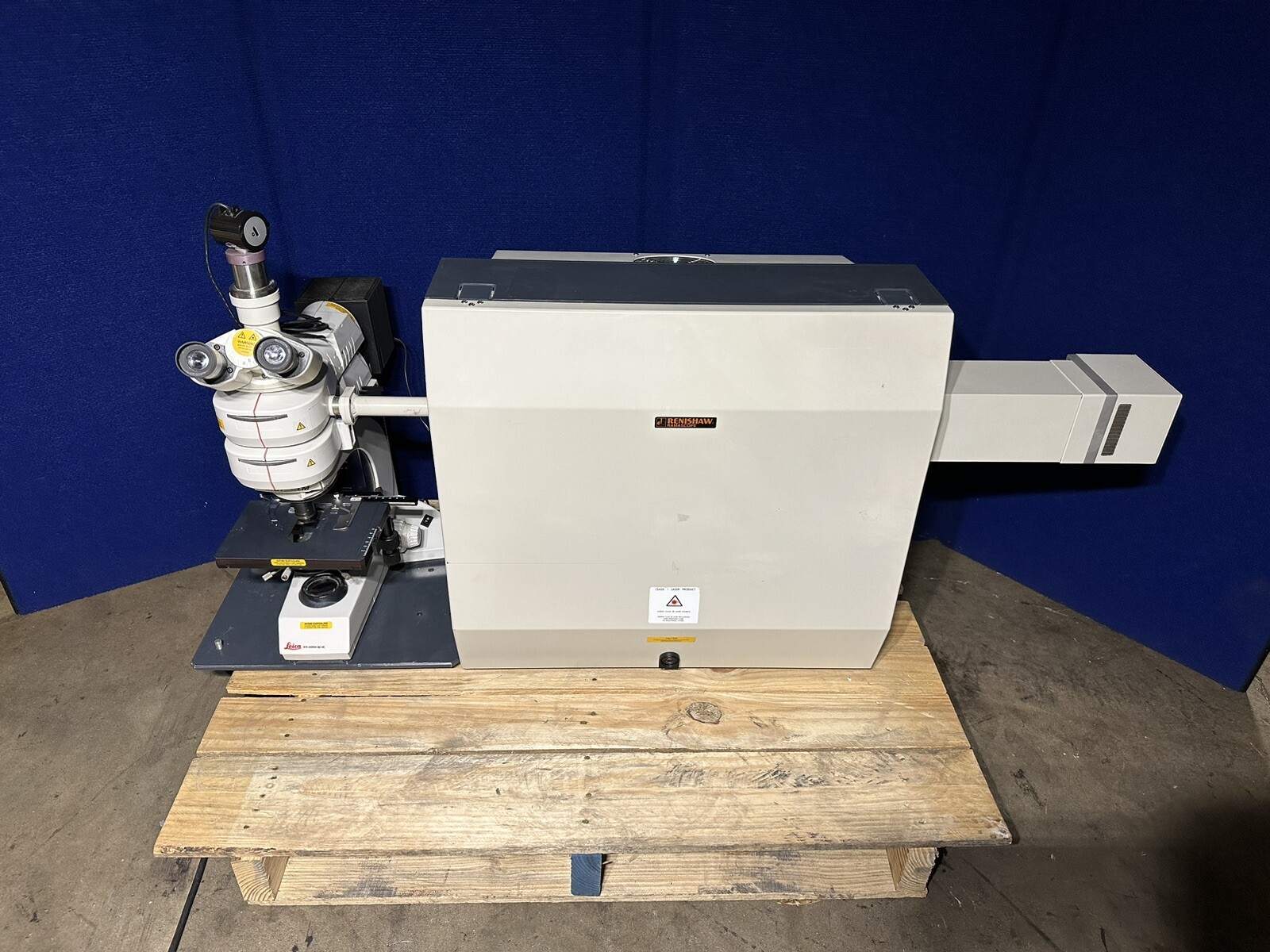 Renishaw Raman Ramascope w/ Leica DMLM Microscope | eBay