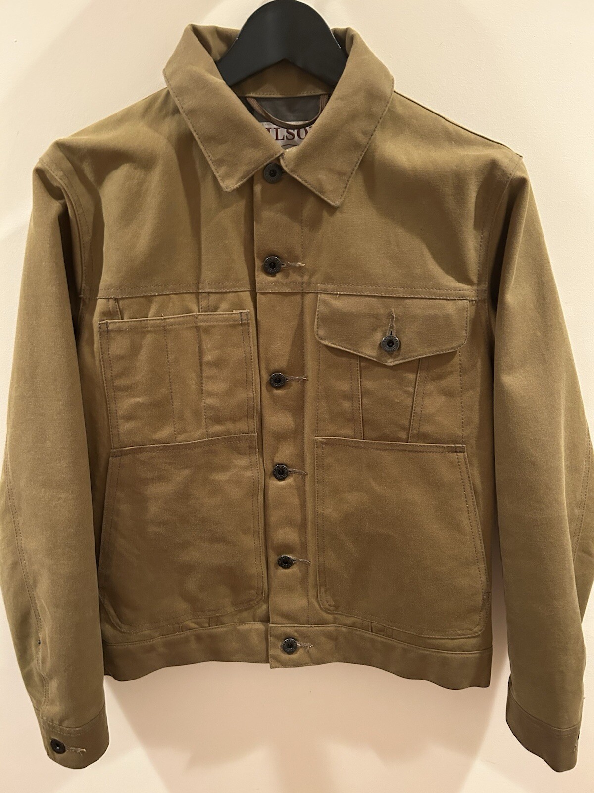 Filson Tin Cloth Short Lined Cruiser | Extra Small | … - Gem