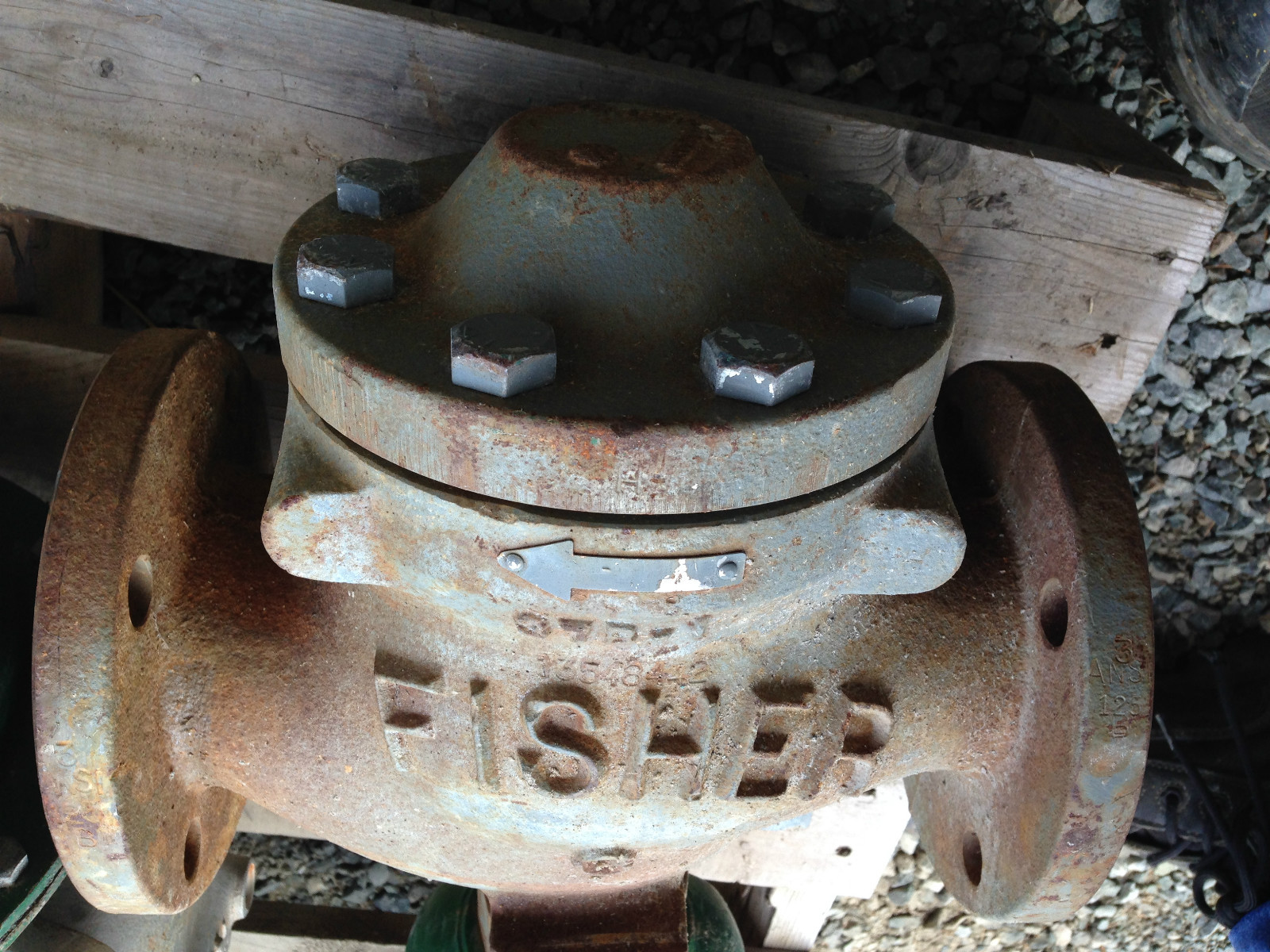 FISHER TYPE EDR 3 INCH CLASS 125B 655R ACTUATED VALVE | eBay