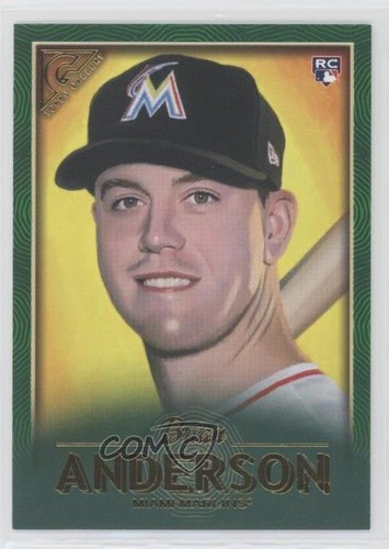 2018 Topps Gallery Green /99 Brian Anderson #53 Rookie RC | eBay