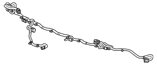Genuine GM Front Object Alarm Sensor Wiring Harness 86797656 | eBay