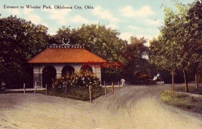ENTRANCE TO WHEELER PARK, OKLAHOMA CITY, OK | eBay