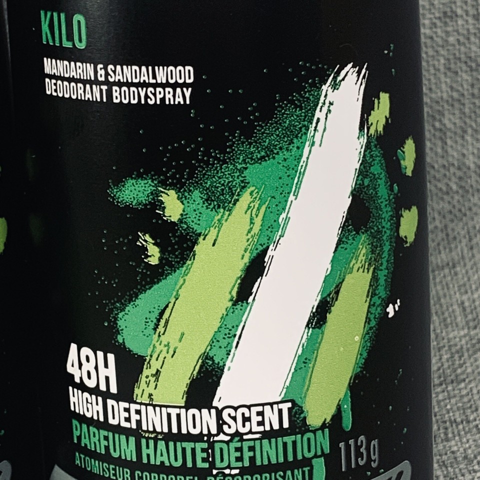 Axe Kilo Body Spray Mandarin Sandalwood Deodorant Body Spray 4oz 113g ...