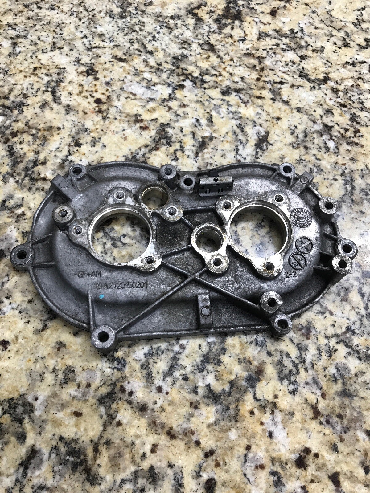 06 MERCEDES E350 W211 LEFT SIDE MOTOR TIMING CHAIN COVER OEM A272 015 ...