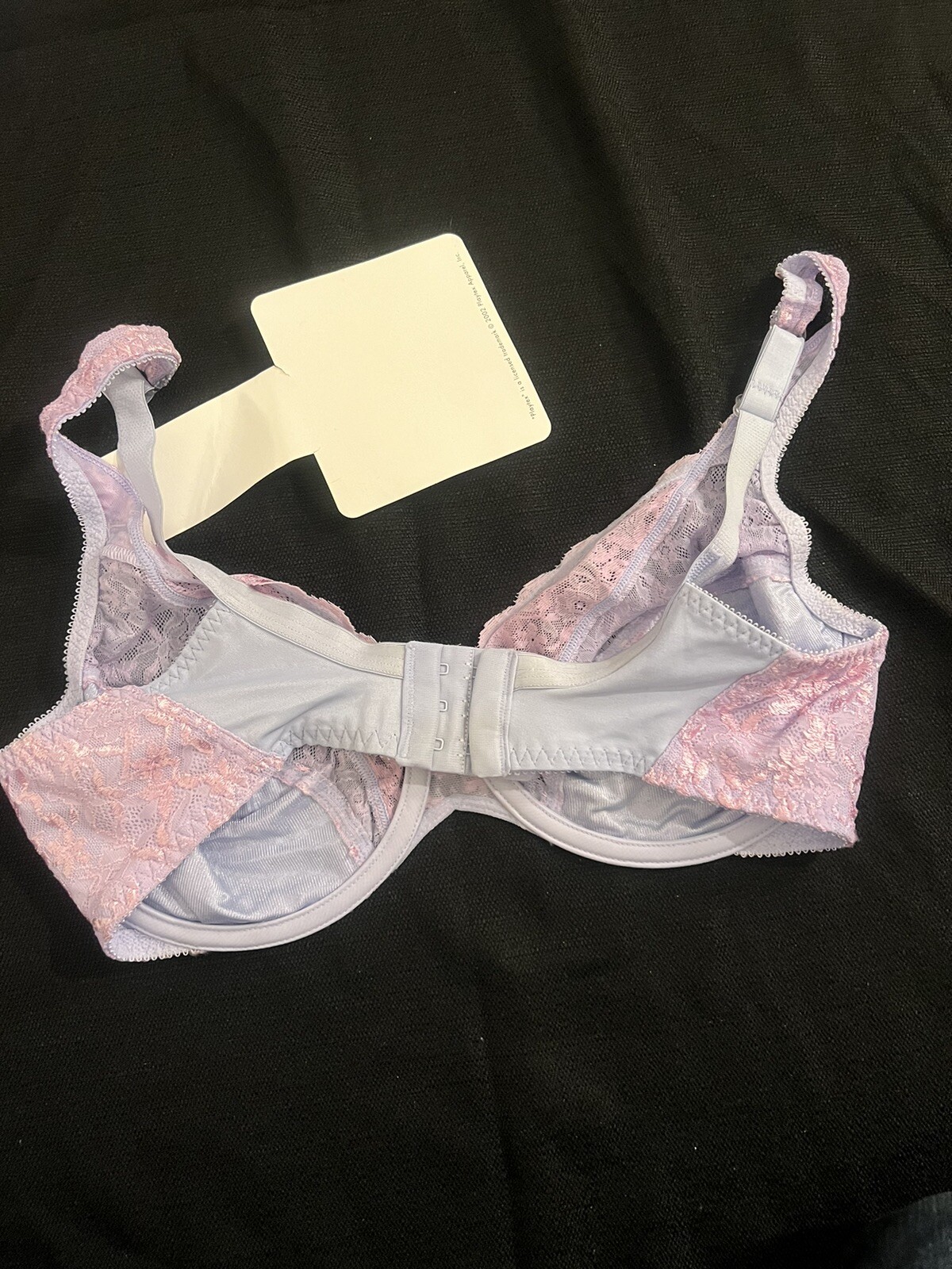 VINTAGE 1990'S PLAYTEX COLLECTION UNDERWIRE BRA PURPLE/PINK TO VIOLET ...