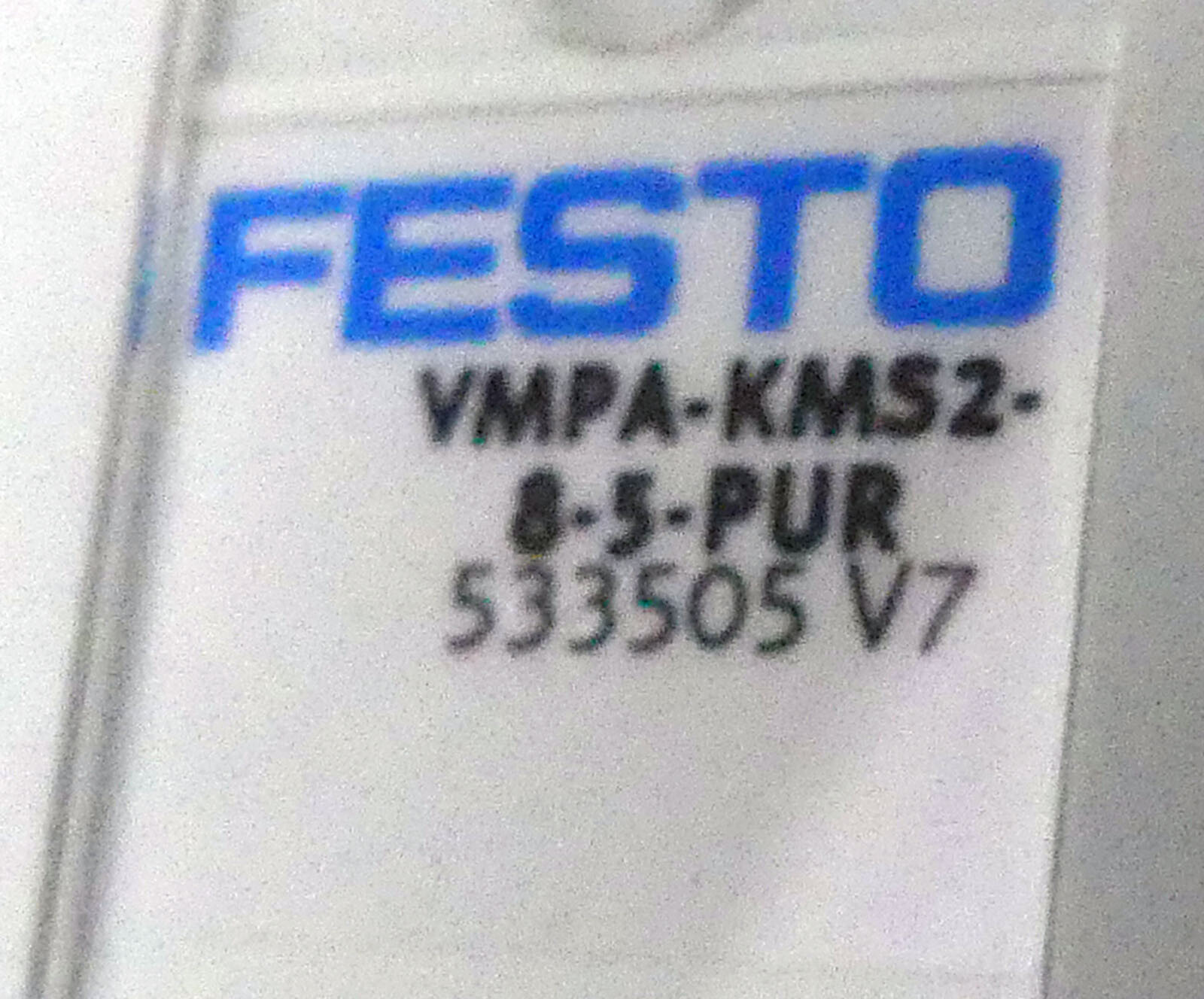 FESTO VMPA-KMS2-8-5-PUR Anschlussleitung 533505 -unused- | eBay