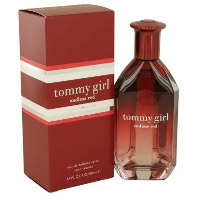 Women Tommy Hilfiger Tommy Girl Endless Red EDT 3.4 oz 100ml New in Box ...