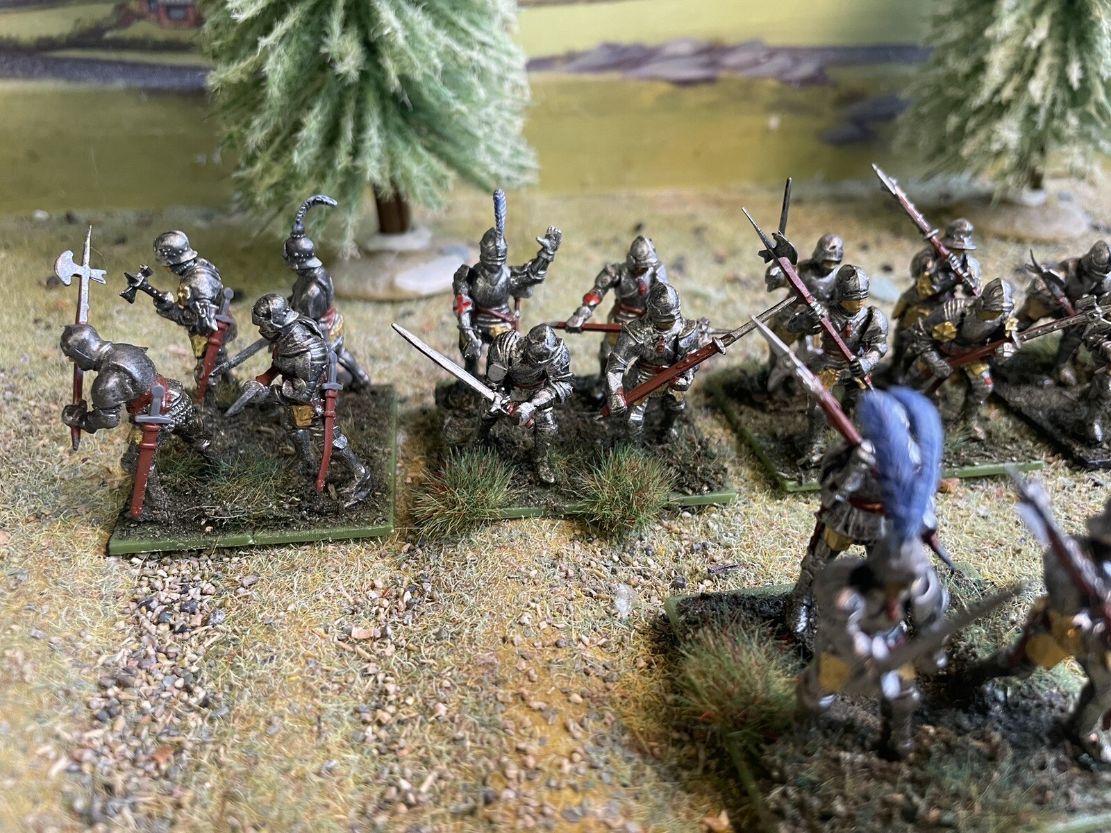 Perry Miniatures Foot Knights 1450-1500 28mm figures unboxed | eBay