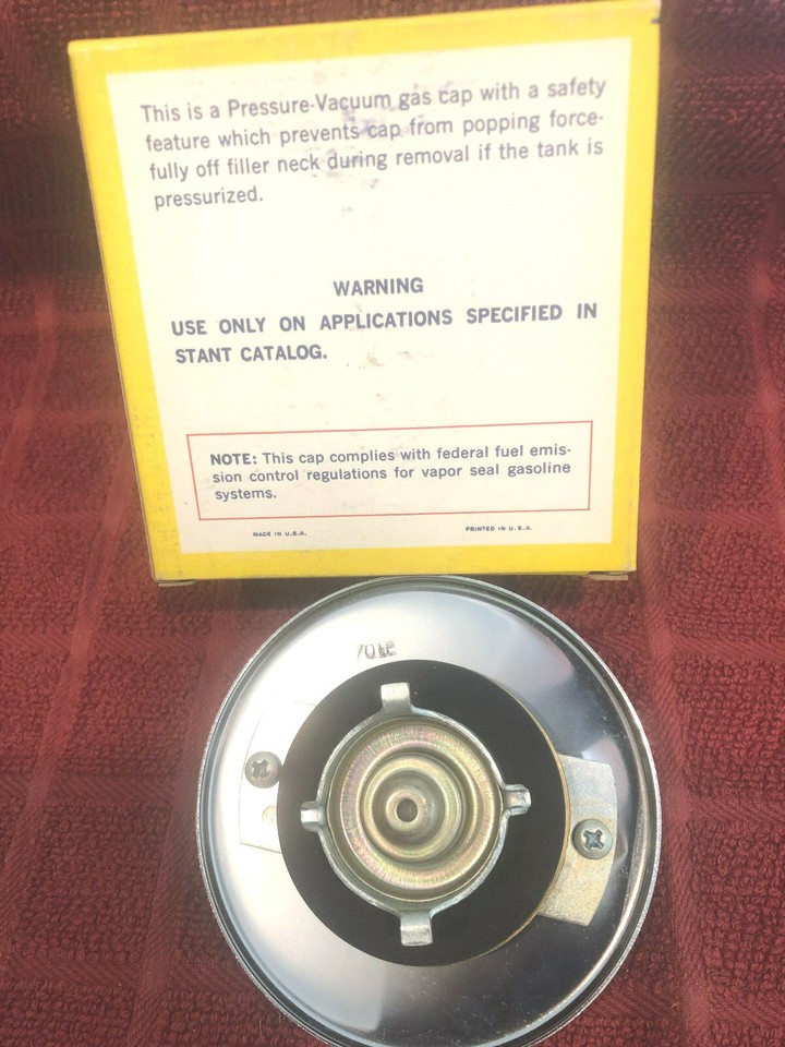 Stant Gas Fuel Cap G701E G-701E FORD Mustang II Pinto Ranchero IHC ...