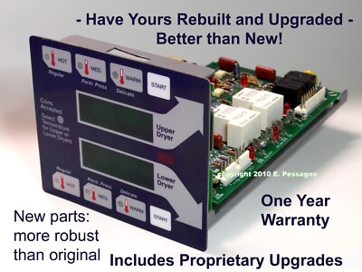 Dexter dryer computer - Rebuild/Upgrade service P/N 9857-147-010, 9857 ...