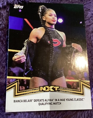 2018 Topps WWE NXT Women’s Division Bianca Belair #NXT-11 | eBay