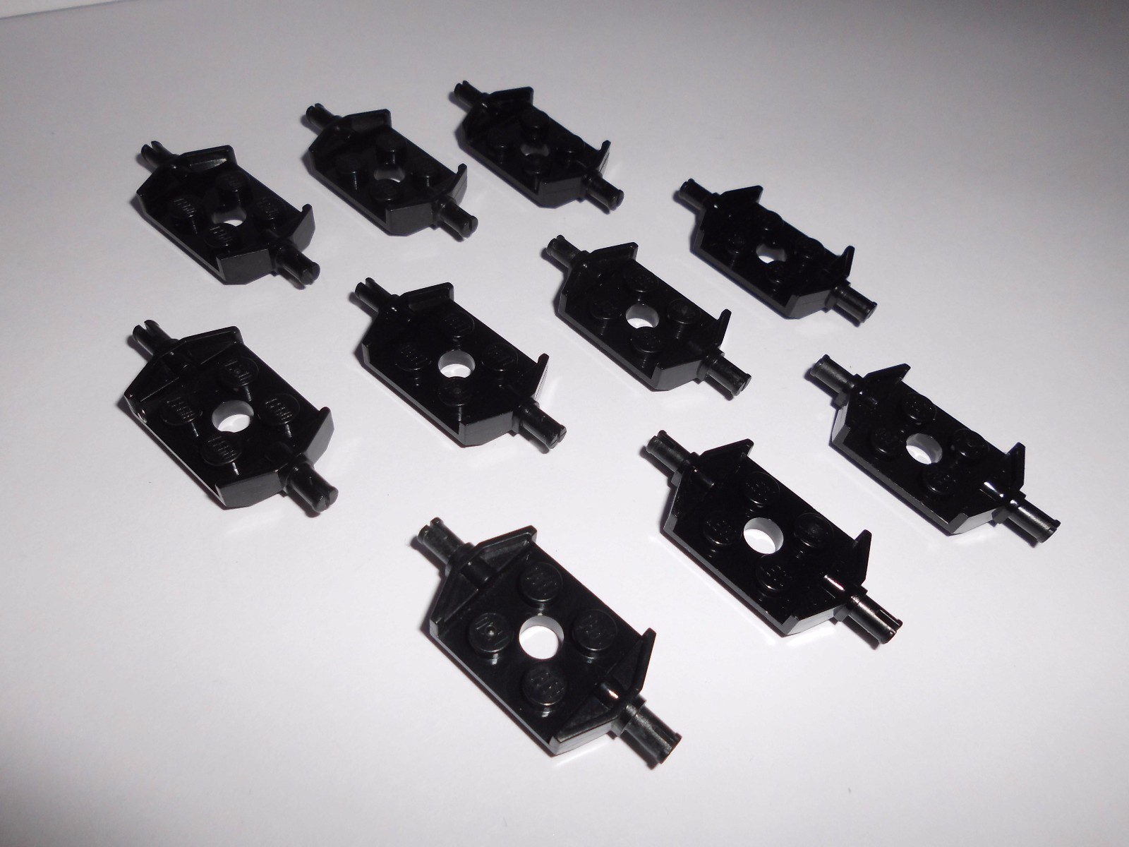 Lego (6157) 10 breite Achsen 2x2, in schwarz aus 8154 8495 6335 8123 ...