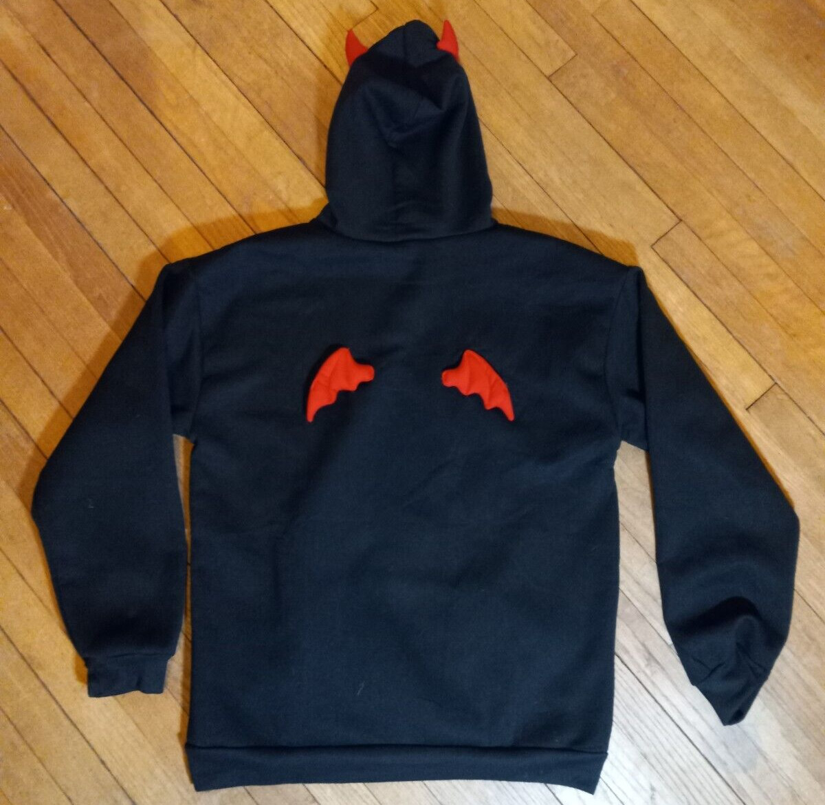 LIL HELLBOY Hoodie Gothic Punk Kawaii Emo Alternativ… - Gem