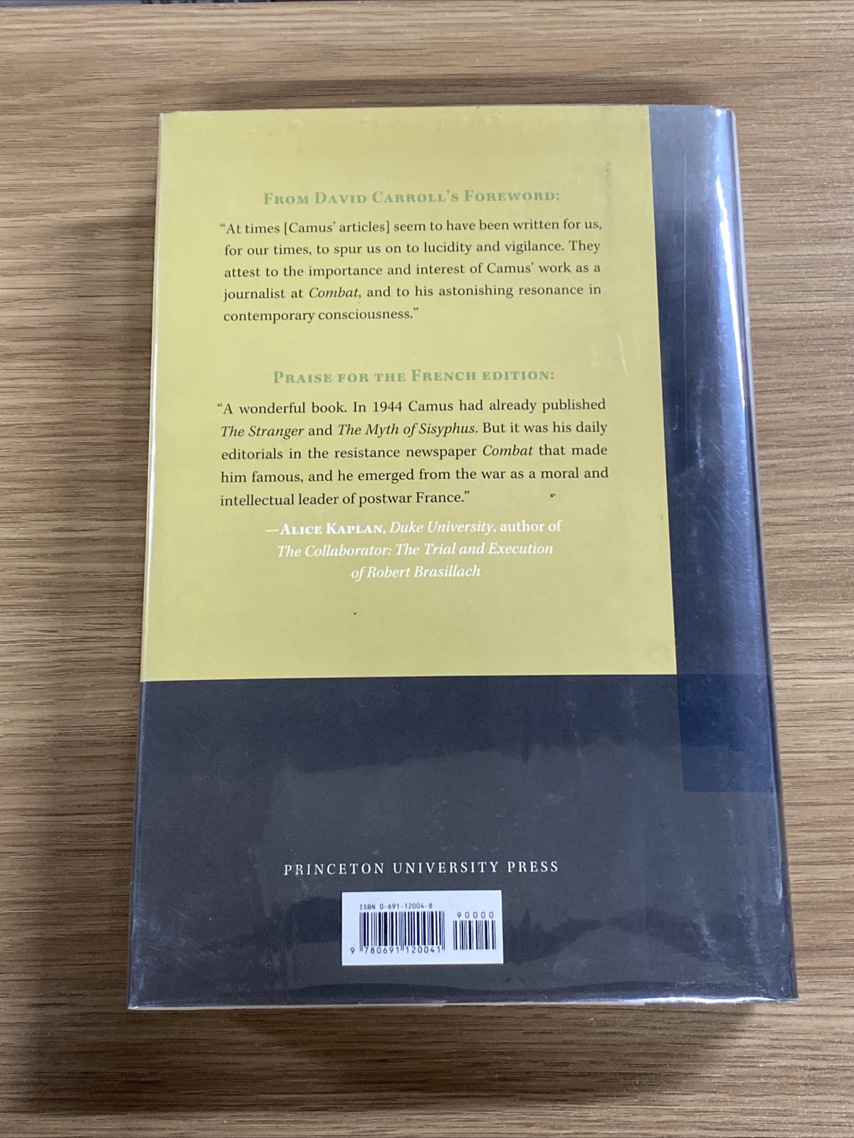 Camus at Combat : Writing 1944-1947 by Albert Camus (2006, Hardcover ...